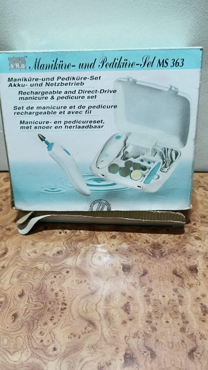 Profesjonalny Zestaw do Manicure i Pedicure MS363- Idealny dla Domowego ...