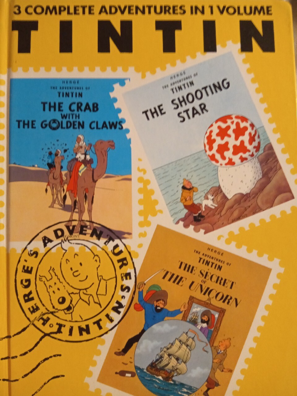 TINTIN complete adventures 3 in 1 volume 3 | Nowy Dwór Mazowiecki | Kup ...