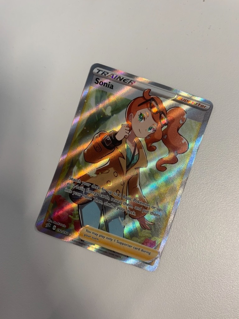 Karta Pokemon Sonia Trainer | Gliwice | Kup teraz na Allegro Lokalnie