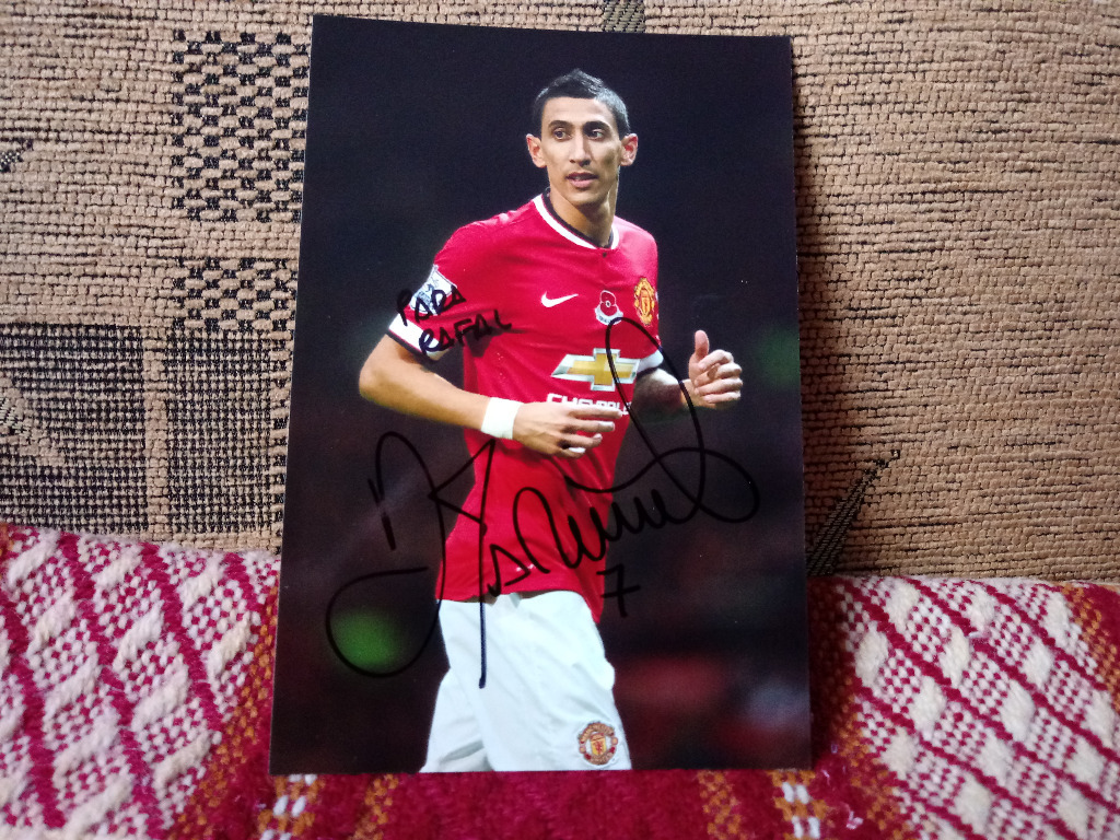 Angel Di Maria autograf na zdjęciu 10x15 cm | Swidnik | Kup teraz na ...