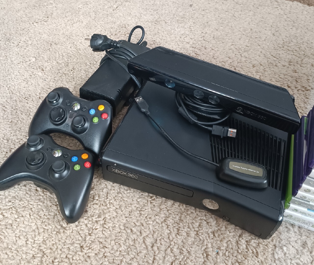 Xbox 350 250GB Kinect 2 pady plus gry bdb stan | Kraków | Kup teraz na ...