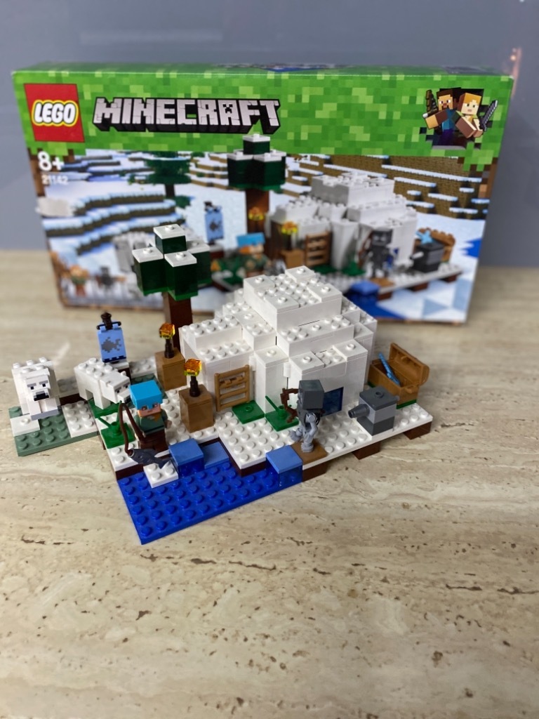 Lego Minecraft Igloo – Comment Faire Un Igloo Minecraft – PYTSHG