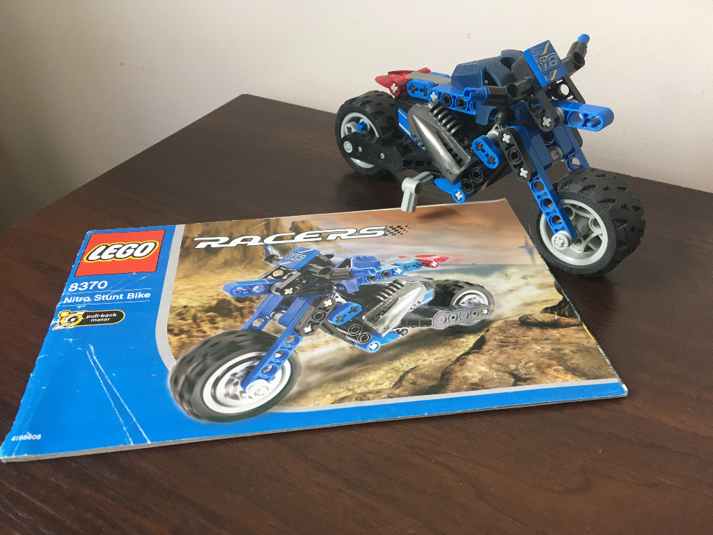 LEGO Racers 8370 Nitro Stunt Bike + instrukcja | piechcin | Kup teraz ...