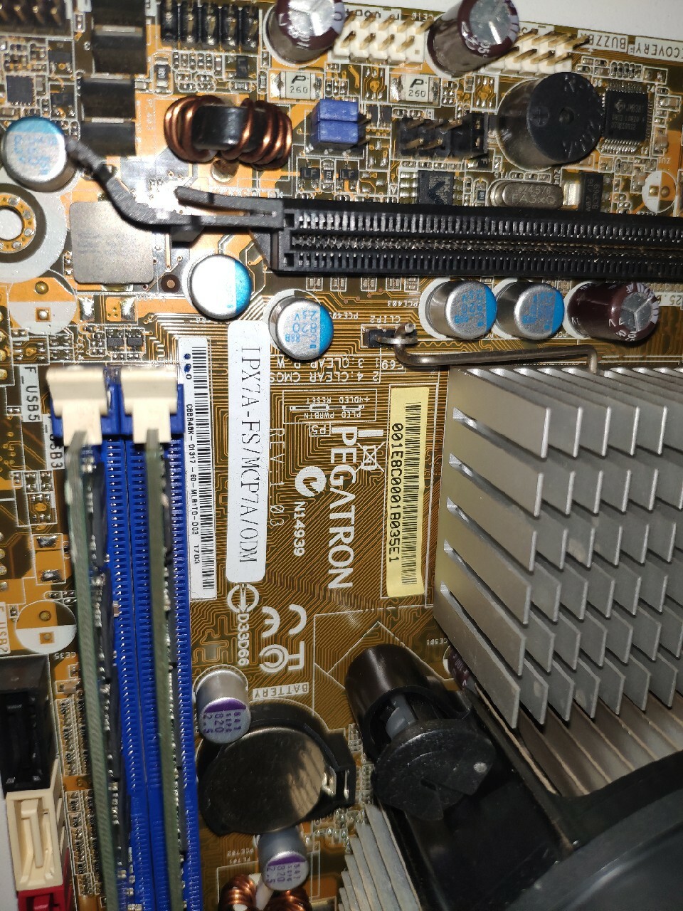 Płyta główna Pegatron IPX7A-FS /MCP7A + CPU + RAM | Chorzów | Kup teraz ...