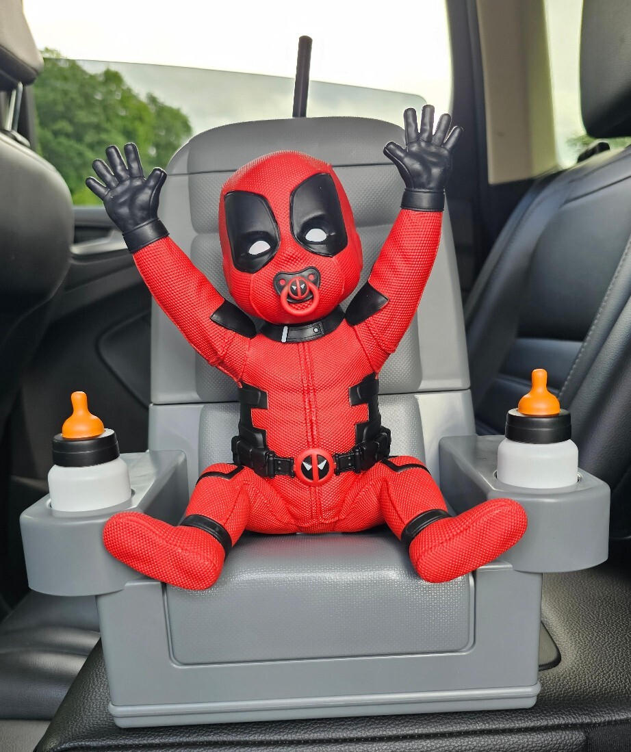 Deadpool baby bucket Wiaderko na popcorn i napój deadpool and wolverine ...