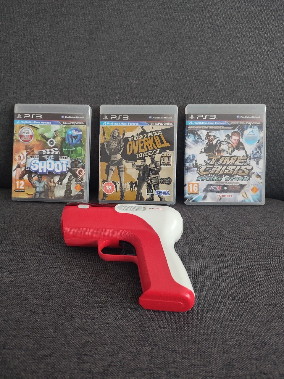 Pistolet Gun move PlayStation 3 PS3 zestaw gier | Rumia | Kup teraz na ...