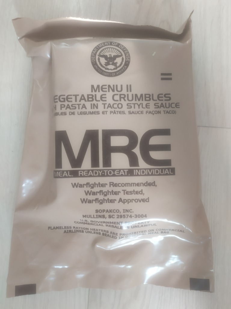 USA MRE menu II | Kraków | Kup teraz na Allegro Lokalnie