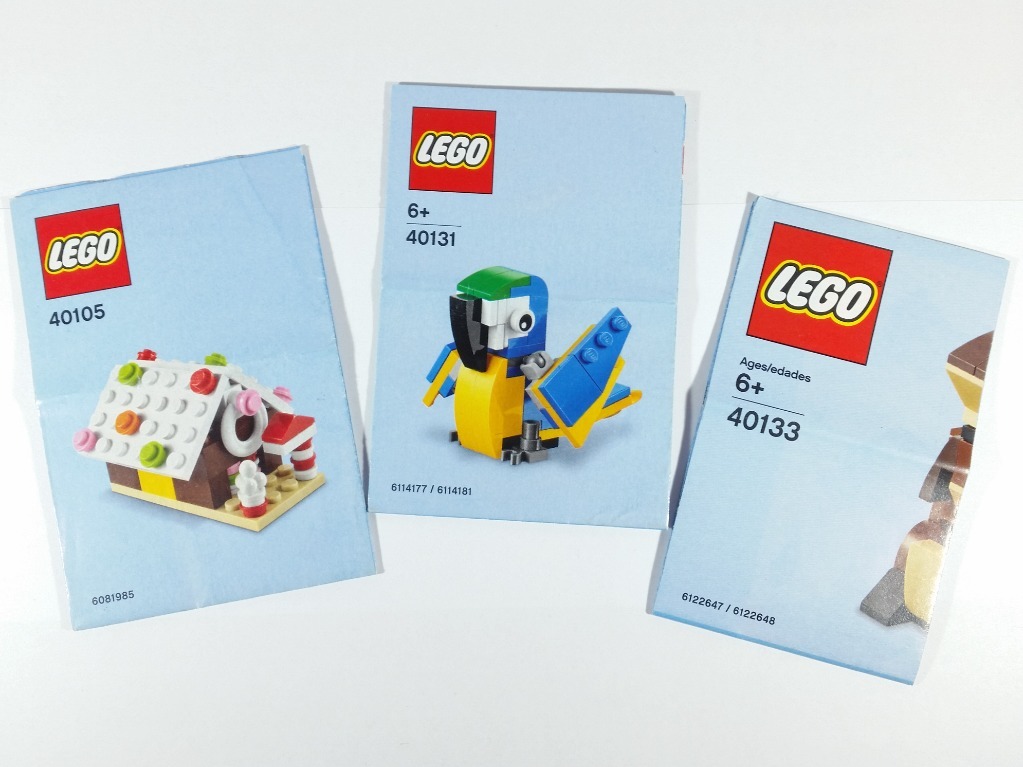 LEGO instrukcje 40105, 40131, 40133 | Łódź | Kup teraz na Allegro Lokalnie