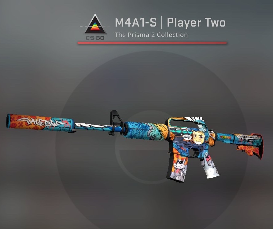 M4A1-S Player two gracz 2 FT csgo skin | Piła | Kup teraz na Allegro ...