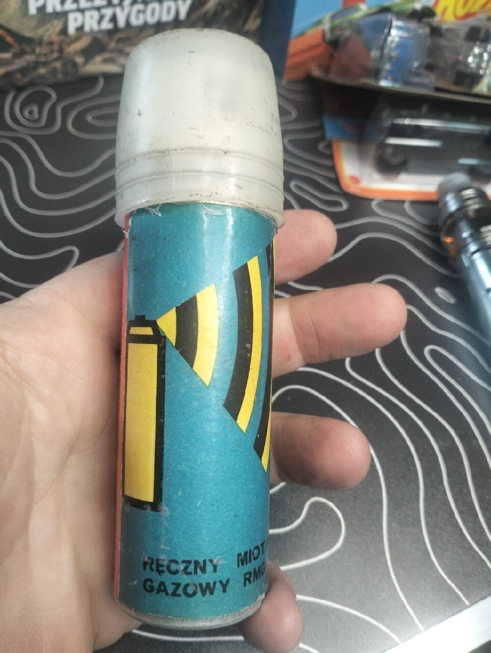 Ręczny miotacz gazu rmg 75 milicja prl | kocmyrzow-luborzyca ...