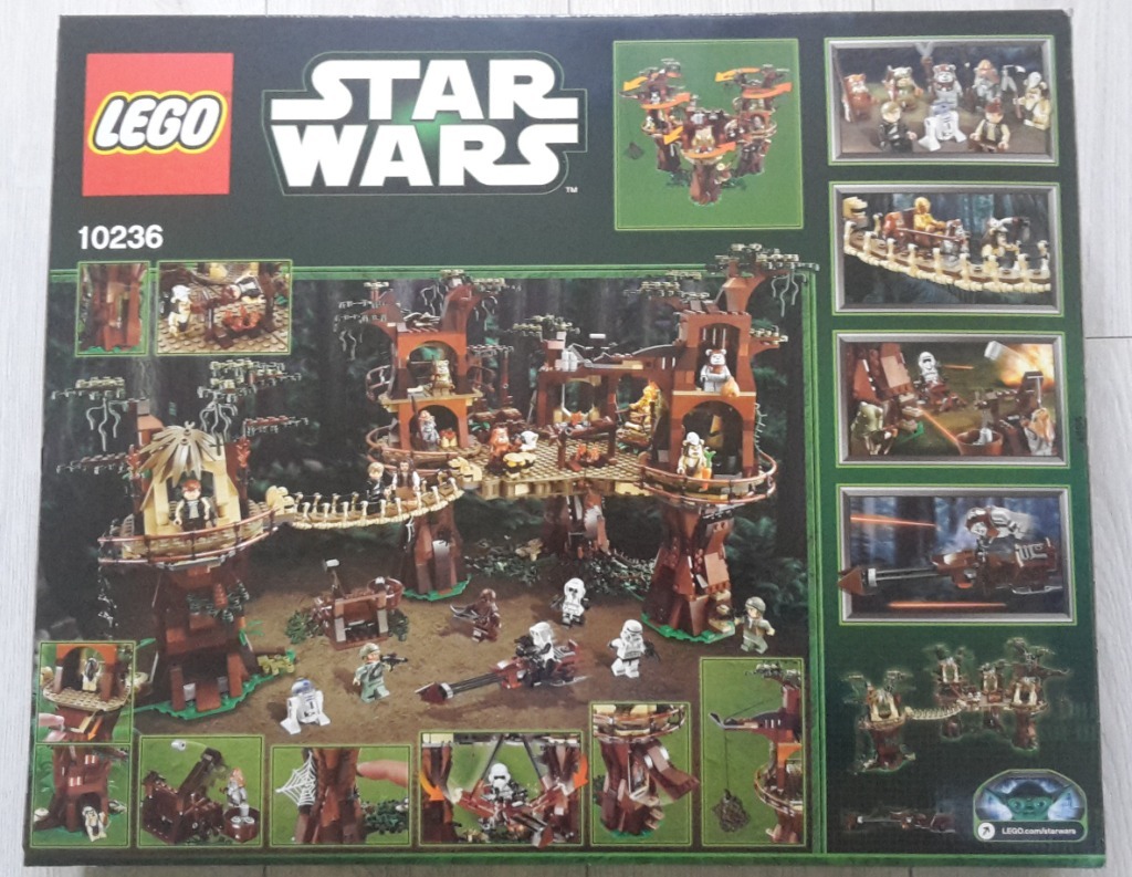 LEGO Star Wars 10236 Ewok Village Wioska Ewoków | Plewiska | Ogłoszenie ...