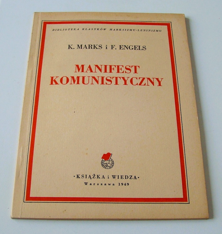 Manifest komunistyczny Karol Marks i Fryderyk Engels | Sosnowiec | Kup ...