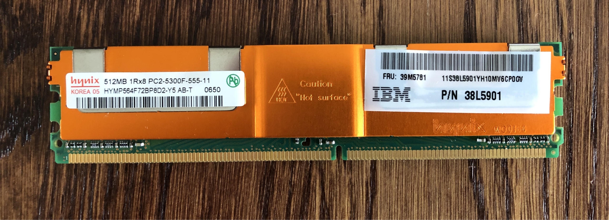 Moduł pamięci IBM Chipkill PC25300 DDR2 512MB | Janki | Kup teraz na ...