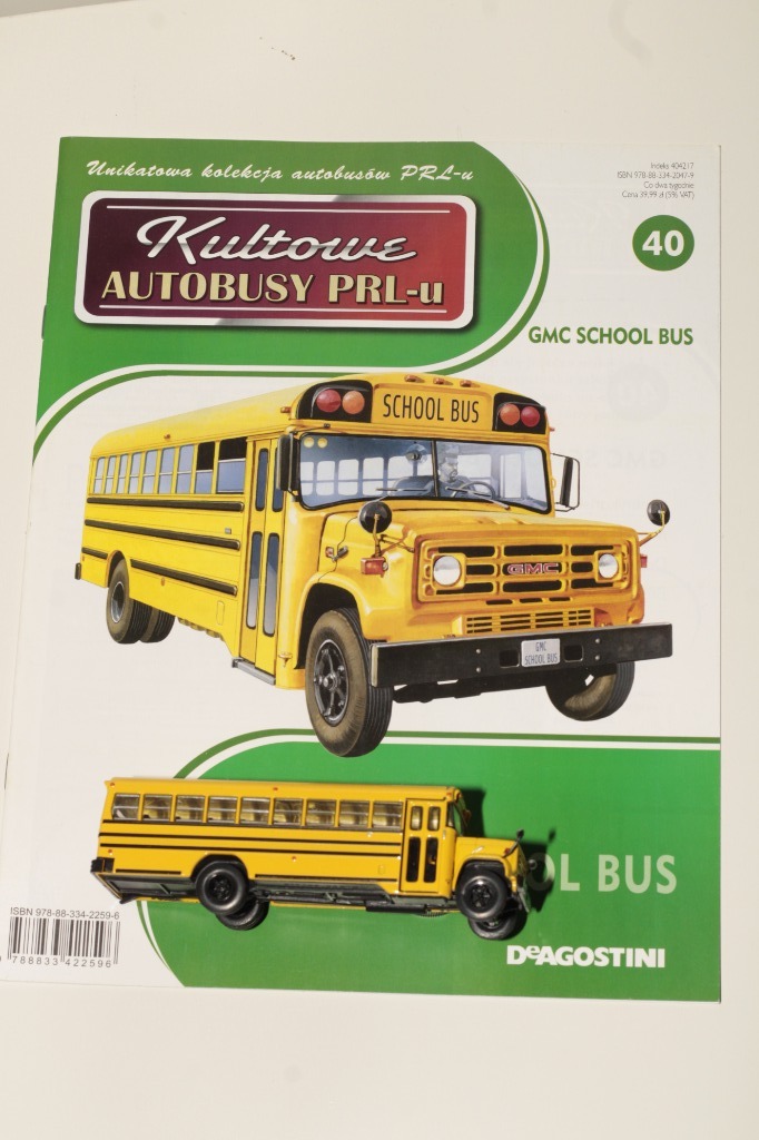 Kultowe autobusy PRL 1:72 GMC School bus | Kraków | Kup teraz na ...