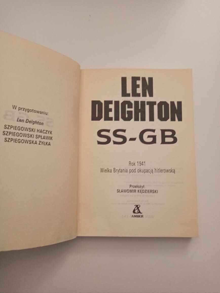 Len Deighton SS - GB | Wałbrzych | Ogłoszenie na Allegro Lokalnie
