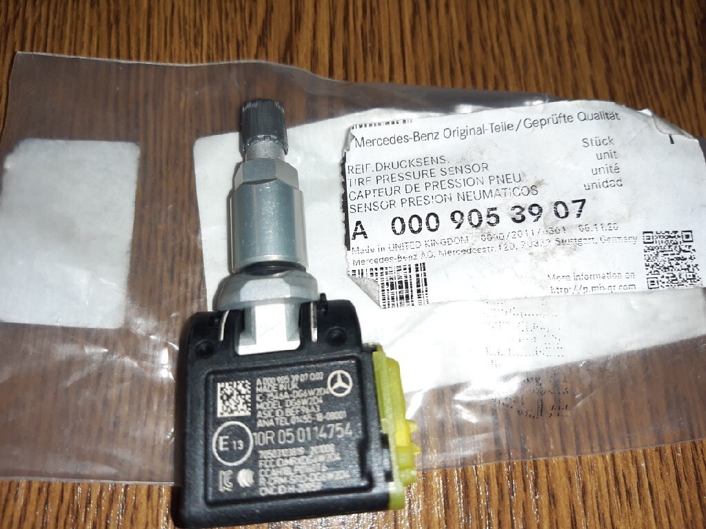 CZUJNIK ciśnienia tpms Mercedes A0009053907 NOWY | Szkodna | Ogłoszenie ...