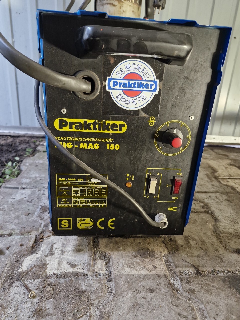 Migomat mig mag 150 praktiker | Solec Kujawski | Kup teraz na Allegro ...