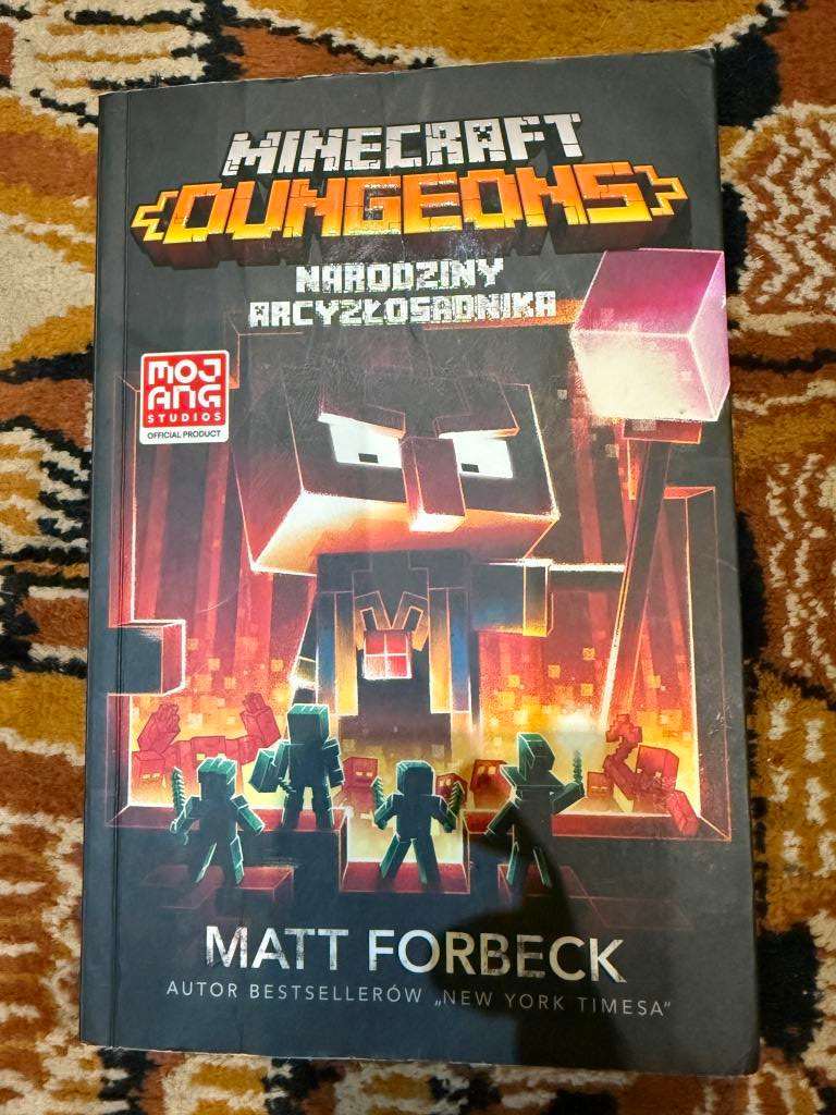 Minecraft Dungeons Narodziny Arcyzłosadnika Matt Forbeck | Wałbrzych ...