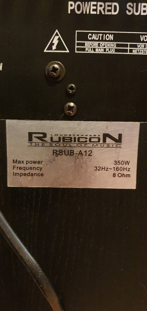 Kino domowe, rubicon, subwoofer, onkyo, kolumny | Kraków | Kup teraz na ...