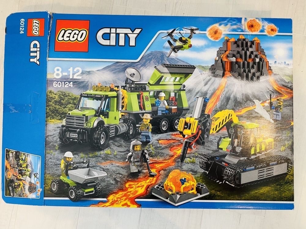 Lego 60124 wulkan, badacze DUŻY zestaw | Tychy | Kup teraz na Allegro ...