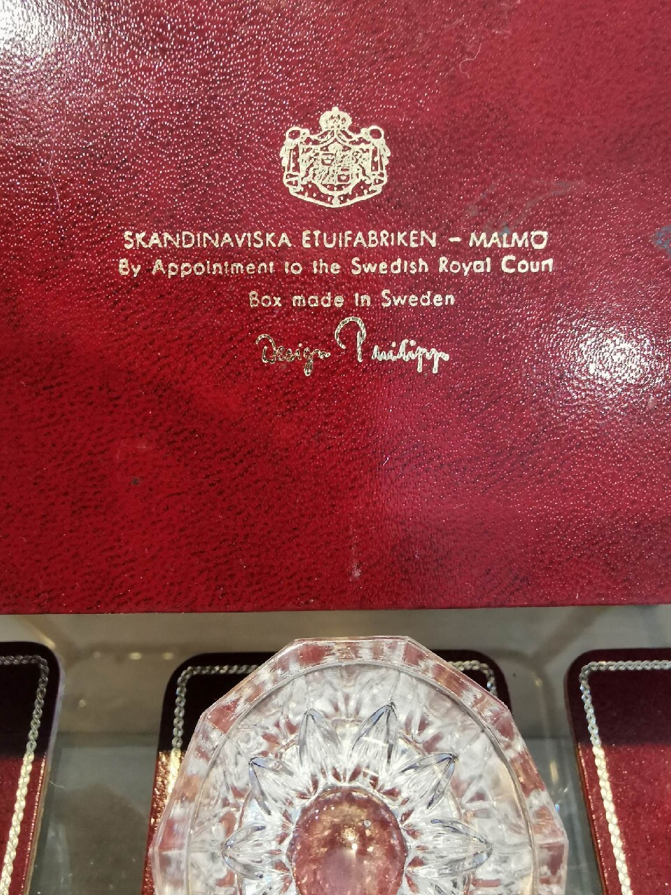 Kryształowe kieliszki do szotów Design Philipp | Rokitki | Ogłoszenie ...