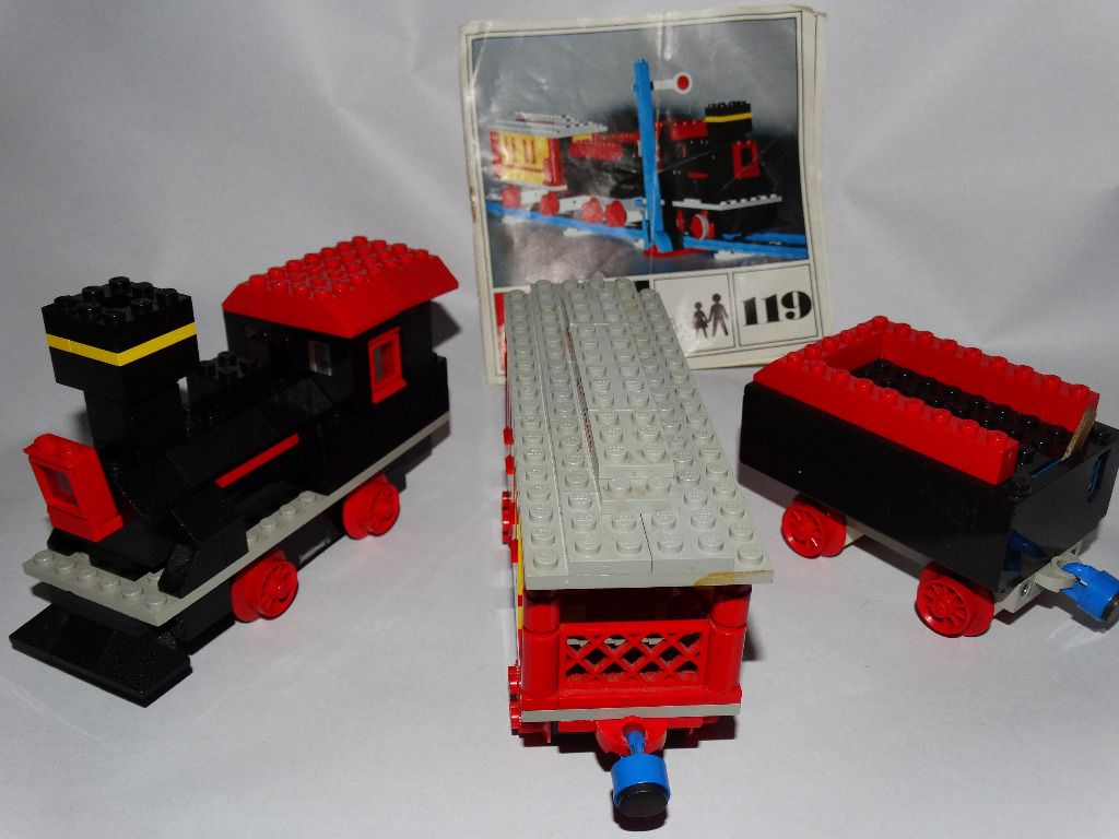 Lego 119 System Super Train Set Pociąg UNIKAT | Warszawa | Kup teraz na ...