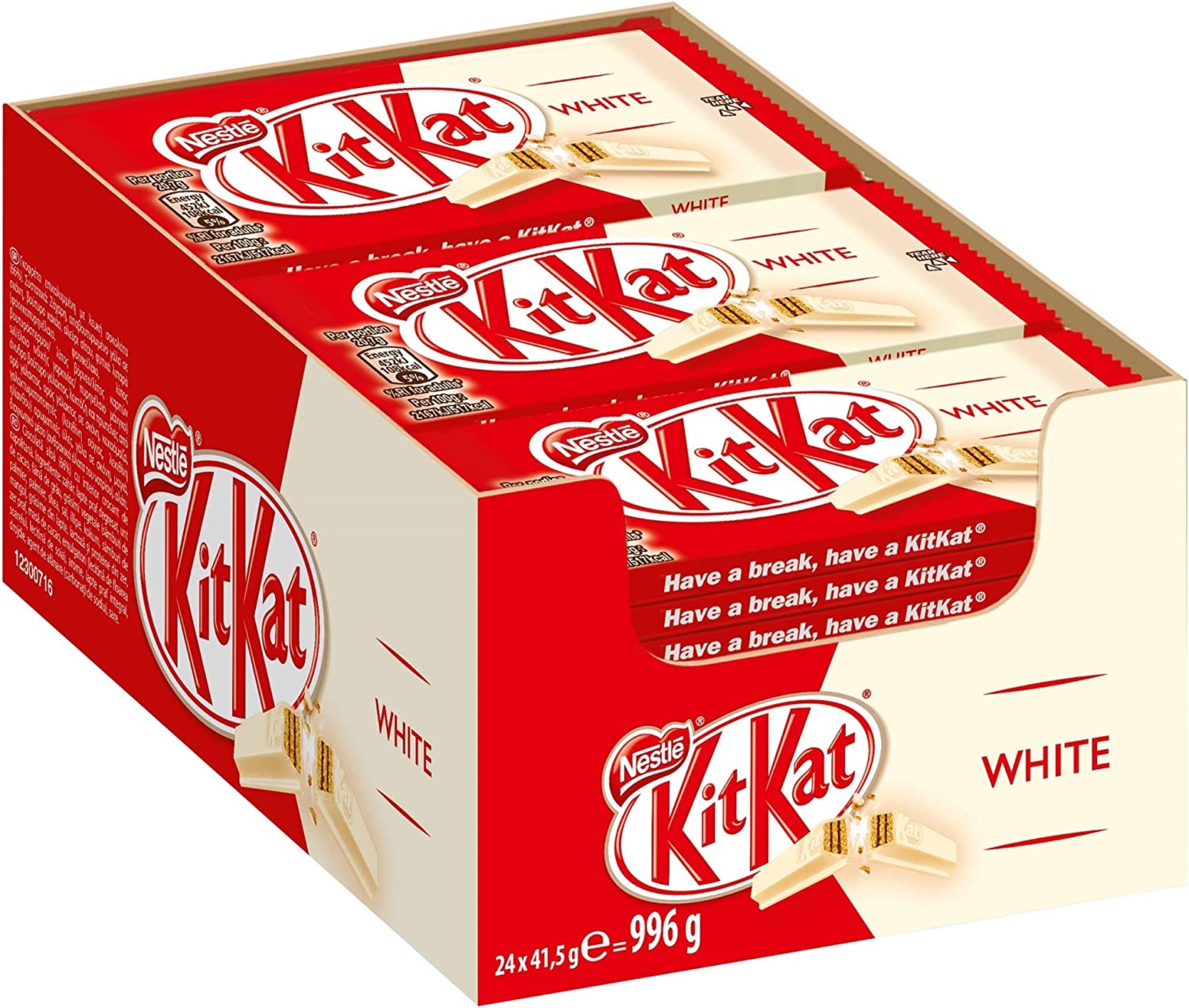 Baron Nestle Kit Kat White 41,5g | Zgorzelec | Kup teraz na Allegro ...