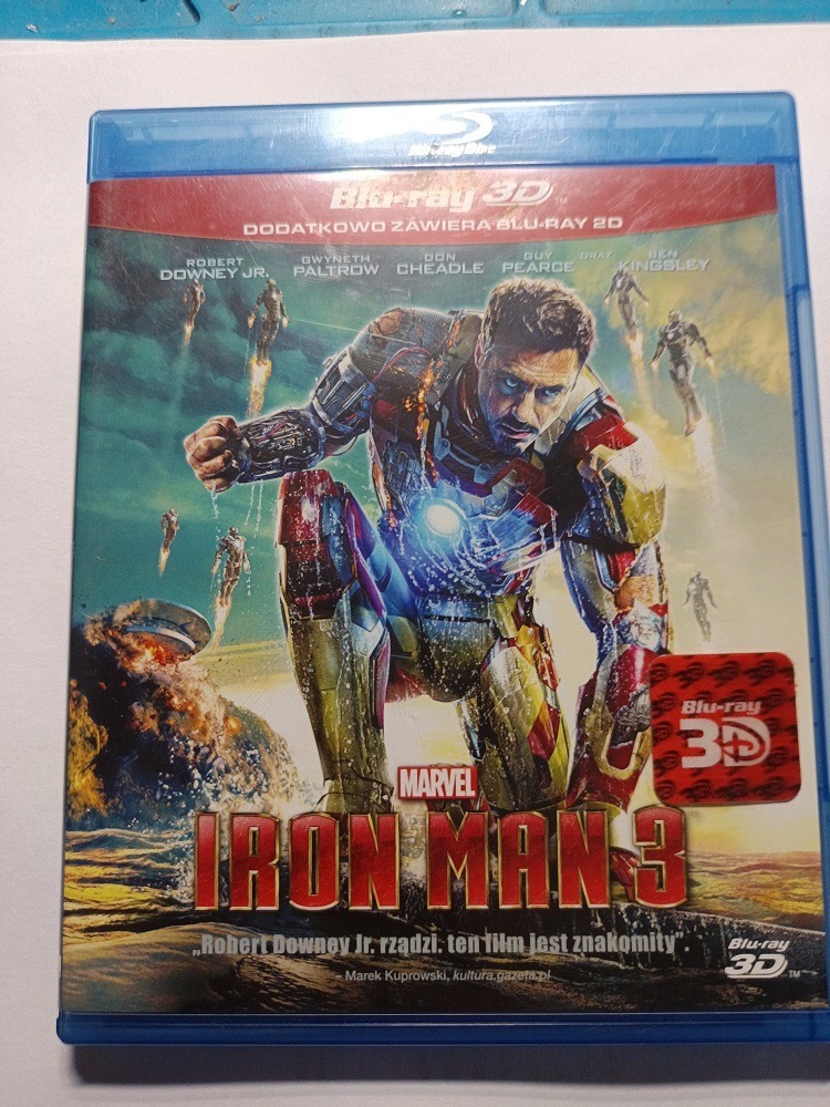 IRON MAN 3 BLU-RAY 3D | Milicz | Kup teraz na Allegro Lokalnie