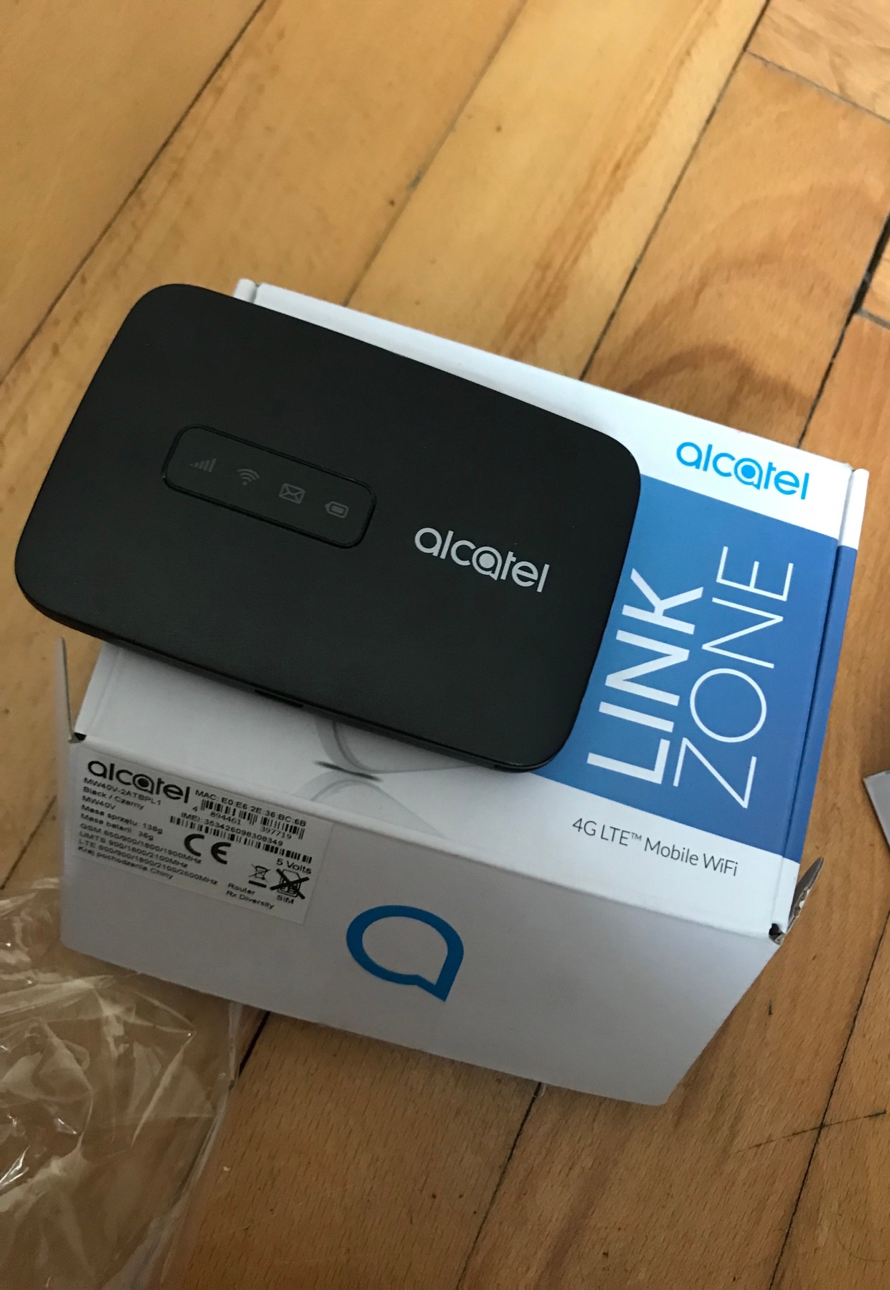 Router mobilny Alcatel MW40V 4G LTE | Kutno | Kup teraz na Allegro Lokalnie