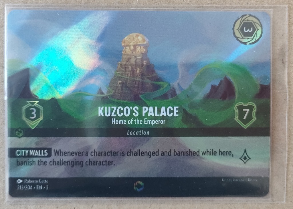 Karta Kuzco's Palace - Home of the Emperor (V.2) - Lorcana - Enchanted ...