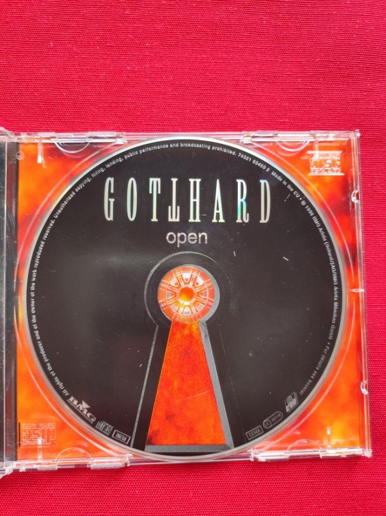 Gotthard Open Hard Rock 1998 rok płyta cd kolekcjonerska | Kielce | Kup ...