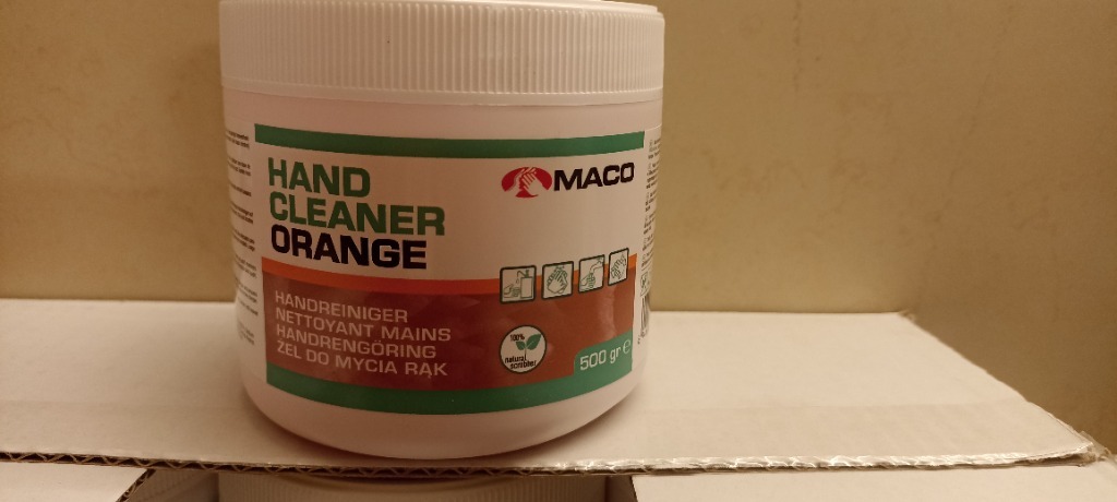 MACO Handcleaner Orange 12 x 500g | Świlcza | Kup teraz na Allegro Lokalnie