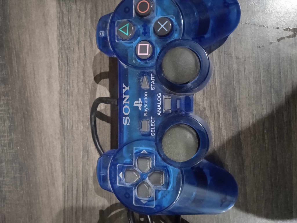 Pad PS2 Playstation 2 Clear Blue | Katowice | Kup teraz na Allegro Lokalnie