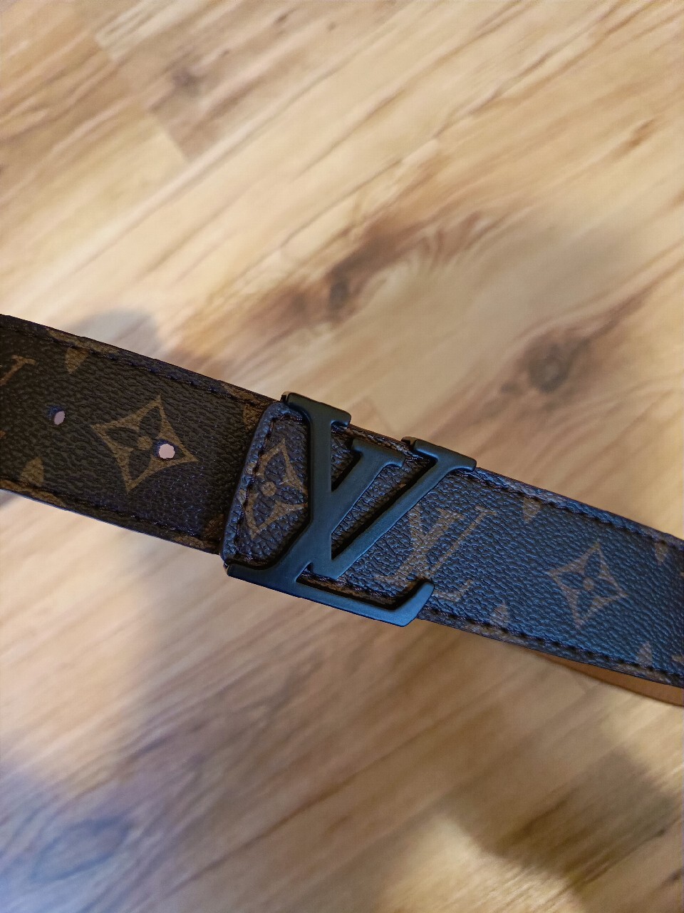 Pasek LV Louis Vuitton Belt 115cm | Czernica | Kup teraz na Allegro ...