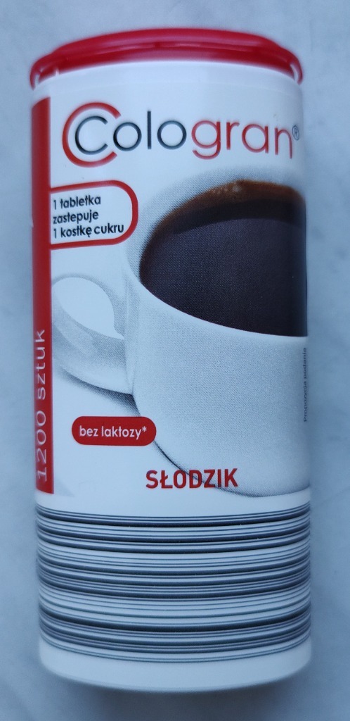 Słodzik Cologran laktozy 1200 tabletek | Siedlce | Kup teraz na Allegro ...
