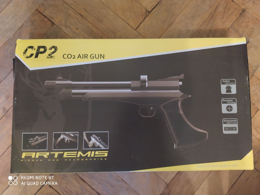 Pistolet Artemis CP2 Black 4,5/5,5 mm | Pabianice | Kup teraz na Allegro Lokalnie