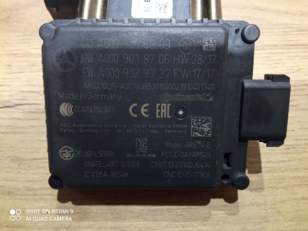 Radar A0009058909 mercedes | Głuchołazy | Kup teraz na Allegro Lokalnie