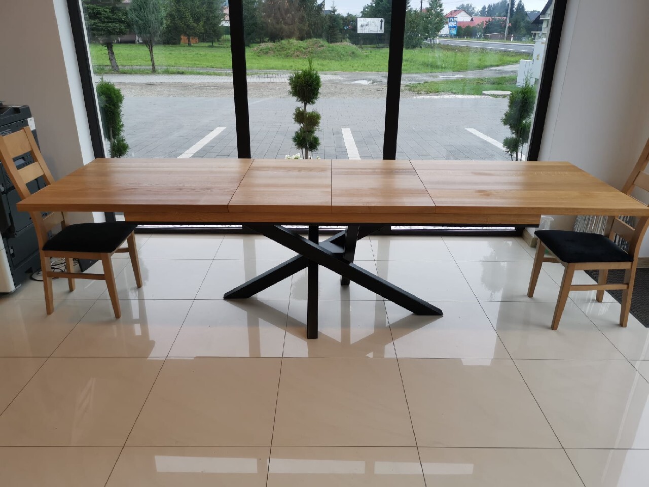 Stol debowy rozkladany stol 3 m loft lite drewno | Juszczyn | Kup teraz ...