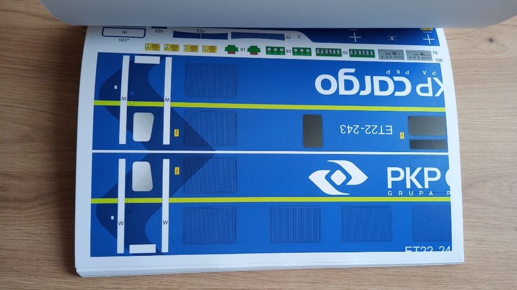 Angraf 9/15 - Lokomotywa ET 22 PKP Cargo 1:25 | Wejherowo | Kup teraz ...