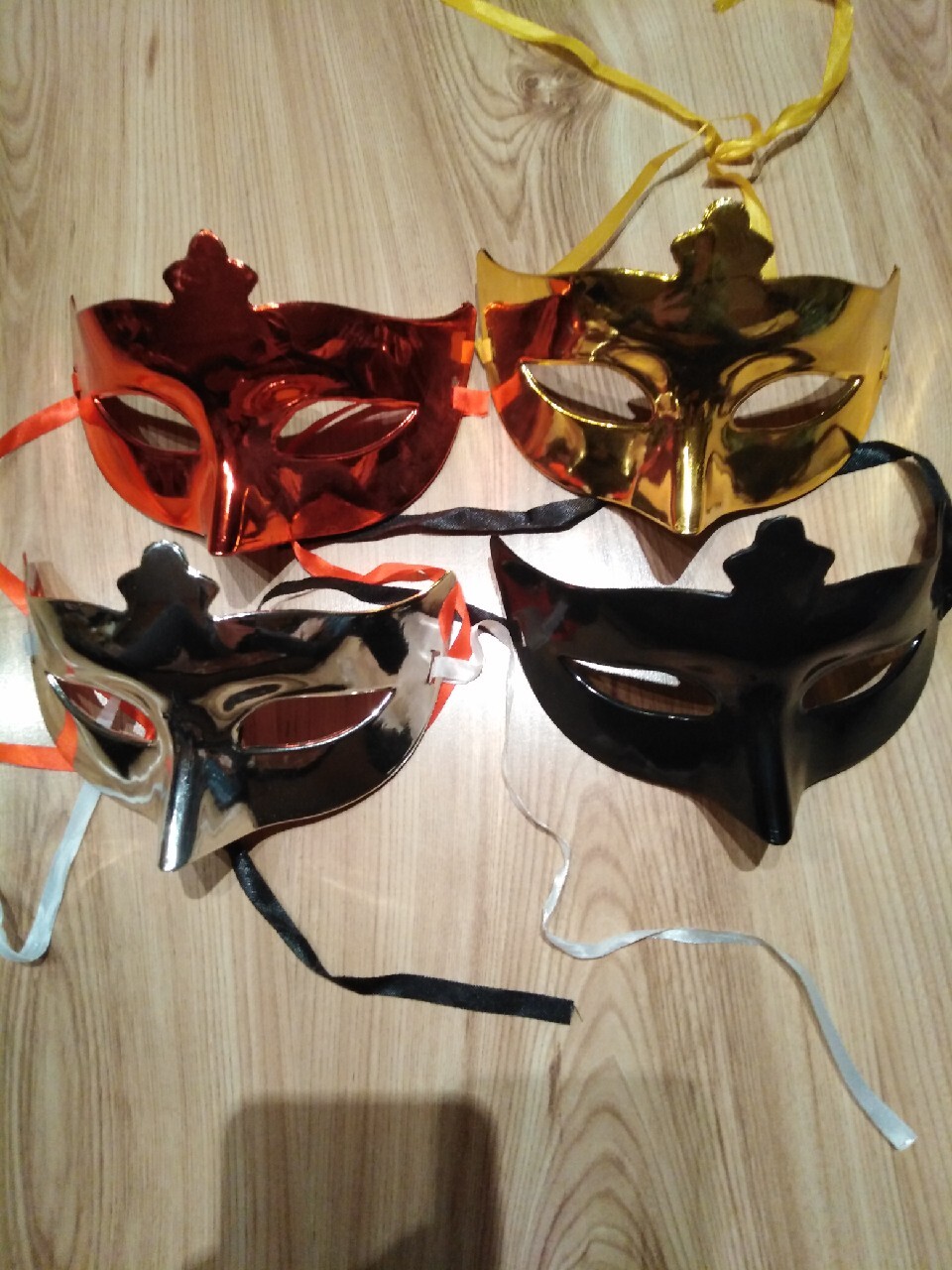 Maski karnawałowe, bal, impreza, 4 szt zestaw | Rybnik | Kup teraz na ...