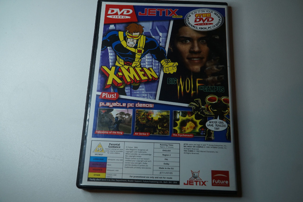 Jetix magazine dvd x-men | Gdów | Kup teraz na Allegro Lokalnie