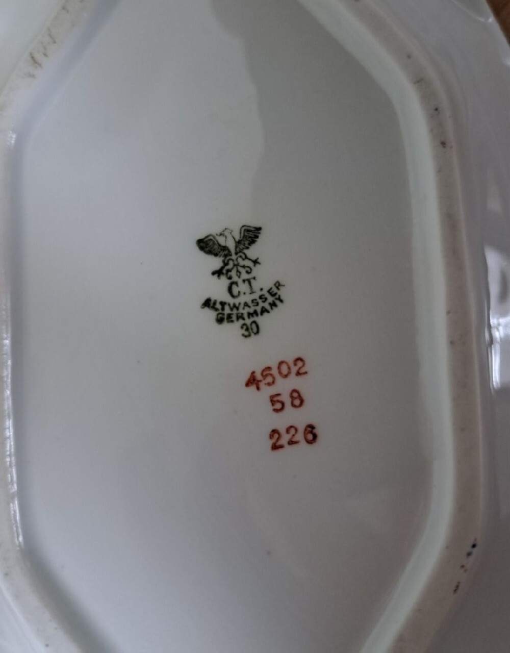 Secesja Patery porcelana Tielsch 1900 r 2 szt W cenie | Tarnowskie Góry | Kup teraz na Allegro ...