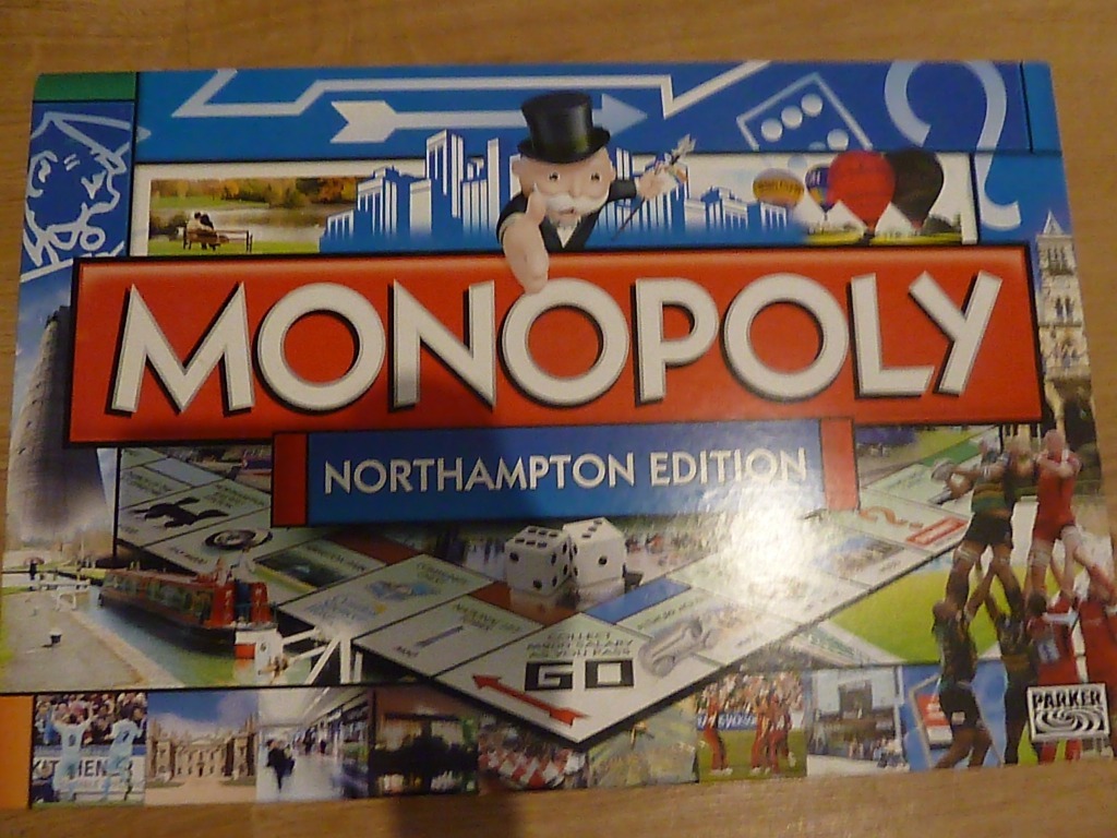 Gra planszowa Monopoly Northampton Edition | sieradz | Kup teraz na Allegro Lokalnie