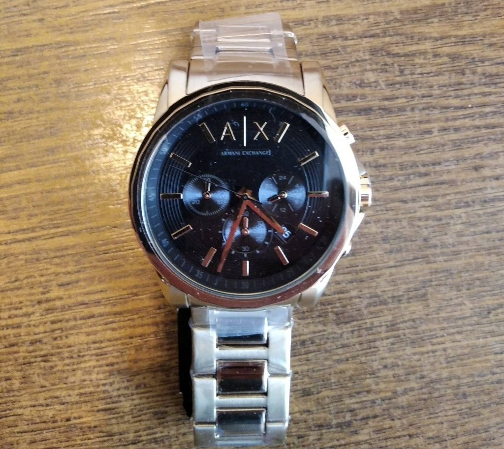 Zegarek Armani Exchange AX2095 złoty NOWY | Wrocław | Ogłoszenie na ...