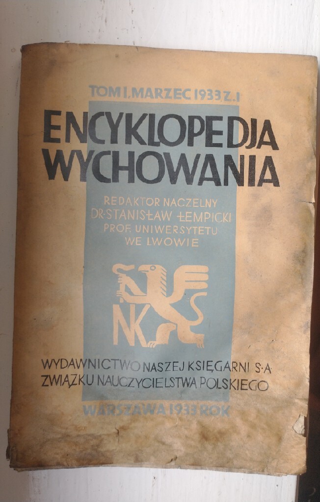 Encyklopedia Wychowania 1933 | Chodów | Kup teraz na Allegro Lokalnie