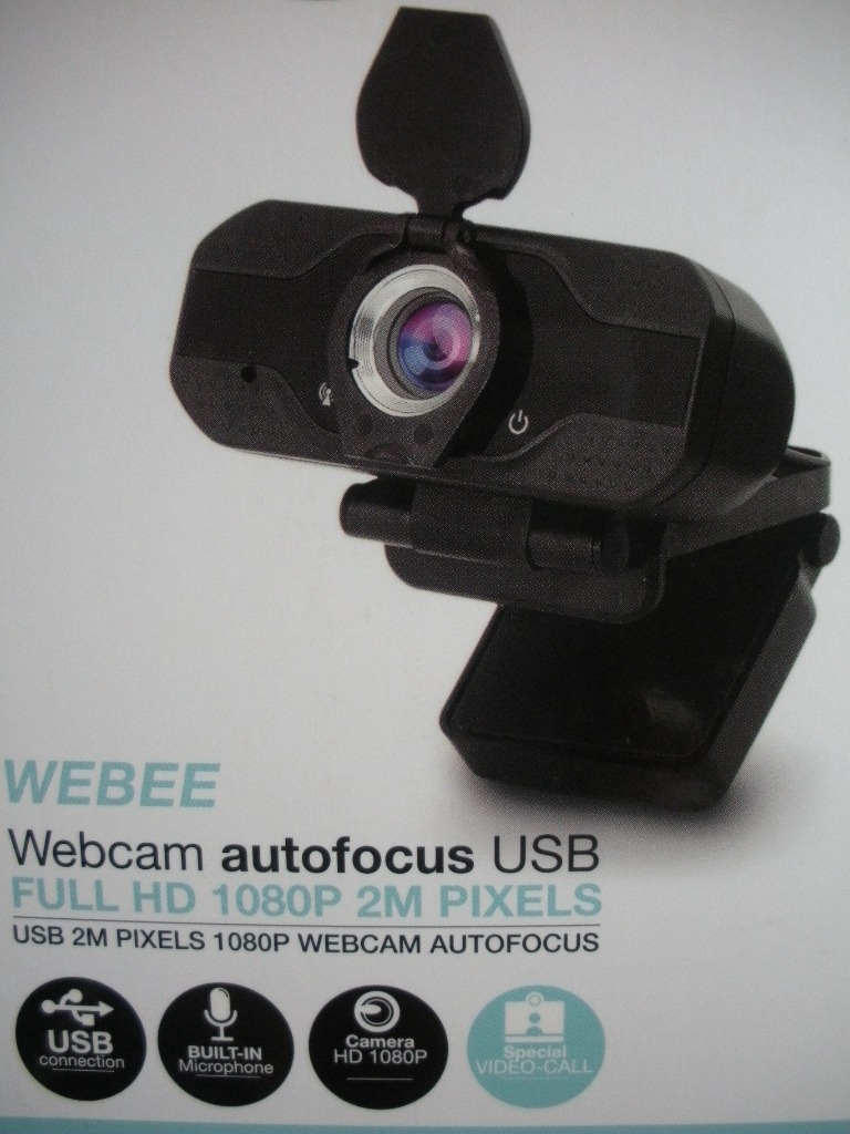 Kamerka internetowa Webee Full HD 1080P | Giebułtów | Kup teraz na ...