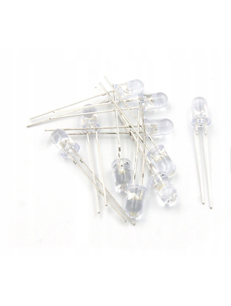 Diody LED 5mm białe 20szt | Chojnice | Kup teraz na Allegro Lokalnie