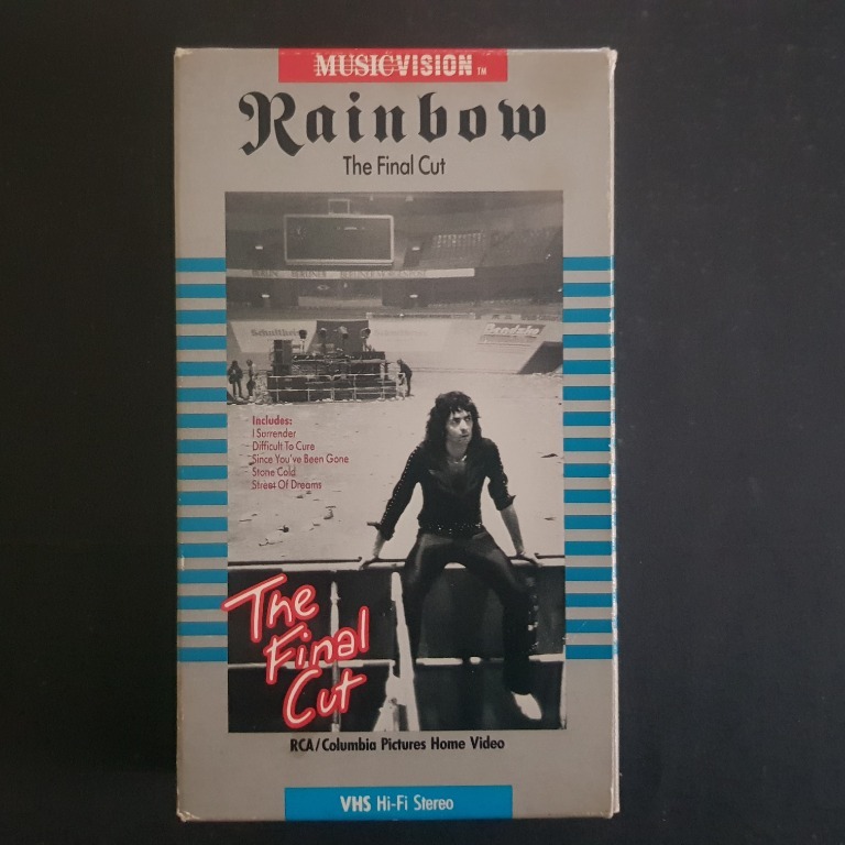 RAINBOW-The Final Cut ... Kaseta VHS Near Mint | Siedlce | Kup teraz na ...