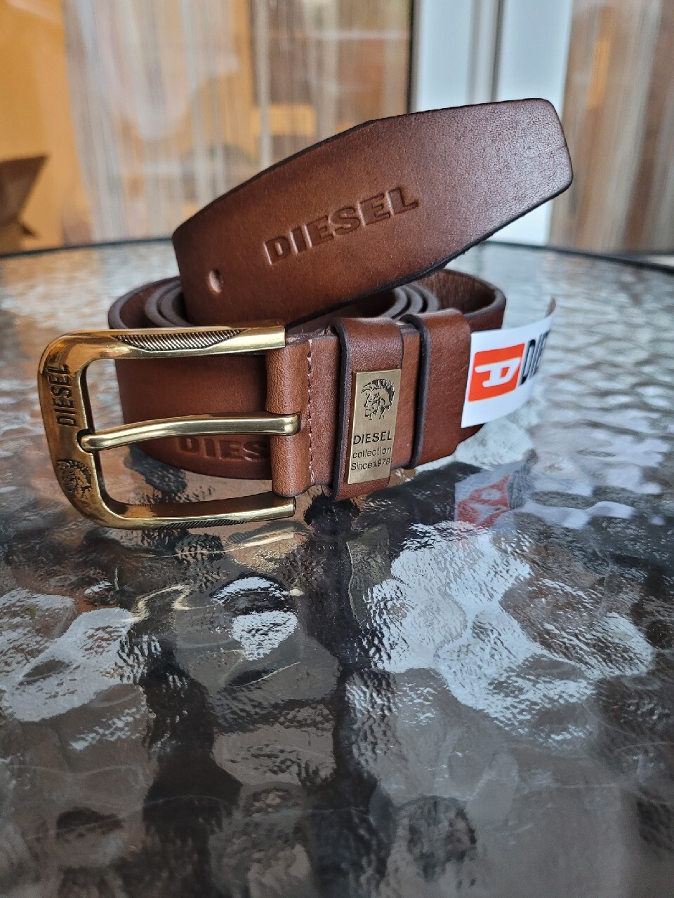 Pasek Skórzany Diesel - Niska cena na Allegro.pl