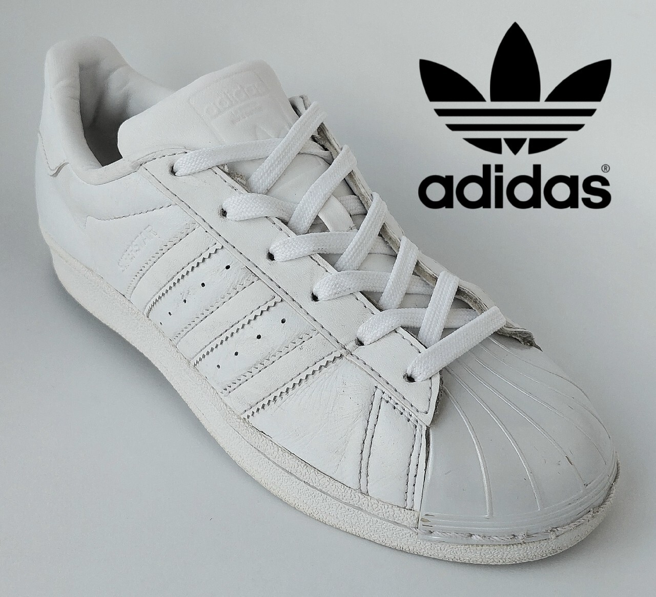 Buty Adidas Superstar Glossy Toe roz 38 skóra | Białystok | Kup teraz ...
